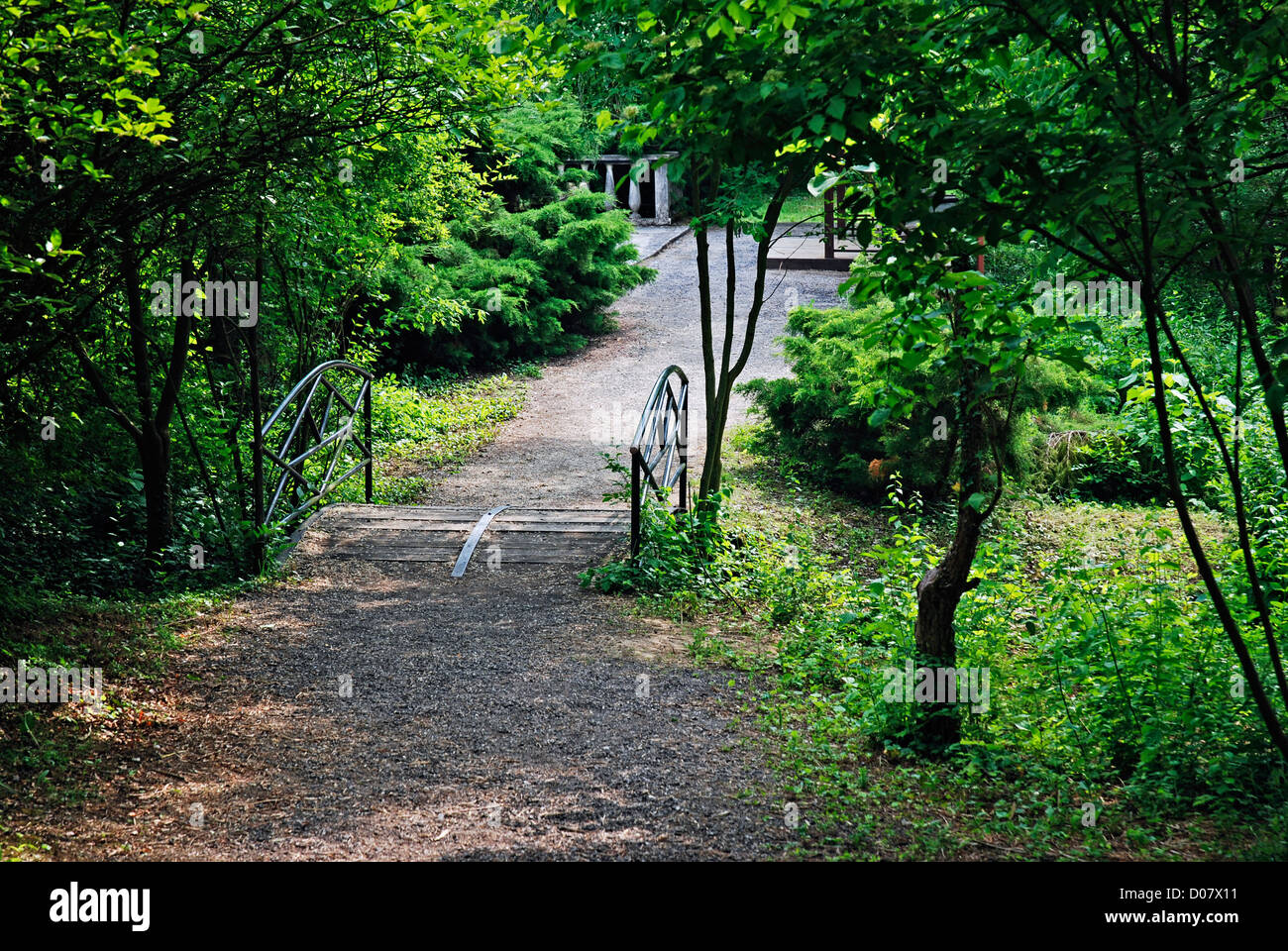 Small Bridge Over Stream High Resolution Stock Photography and Images ...