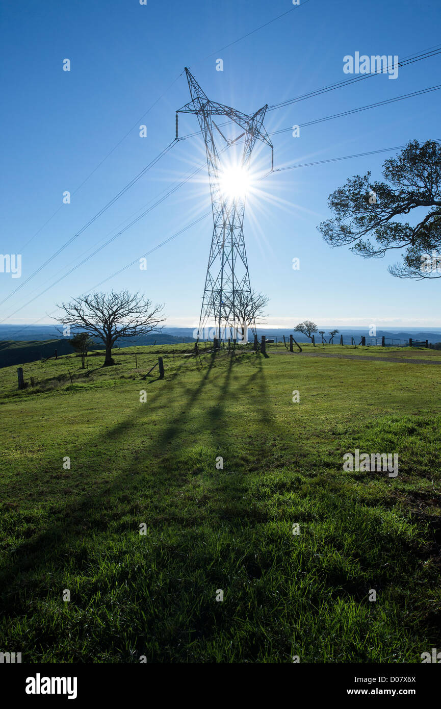 High voltage electricity pylons hi-res stock photography and images - Alamy
