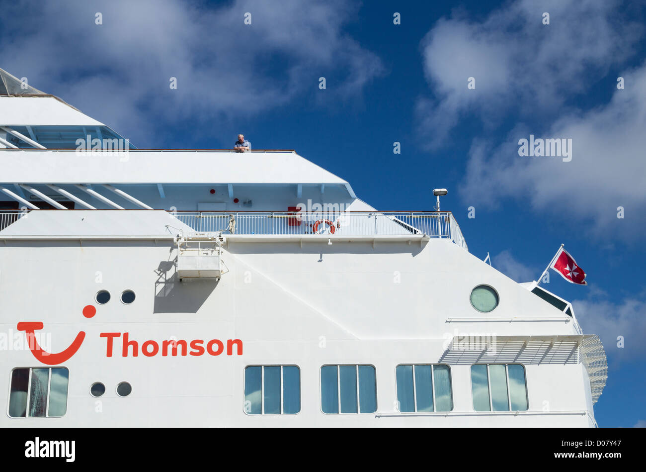 Thomson Majesty cruise ship Stock Photo - Alamy