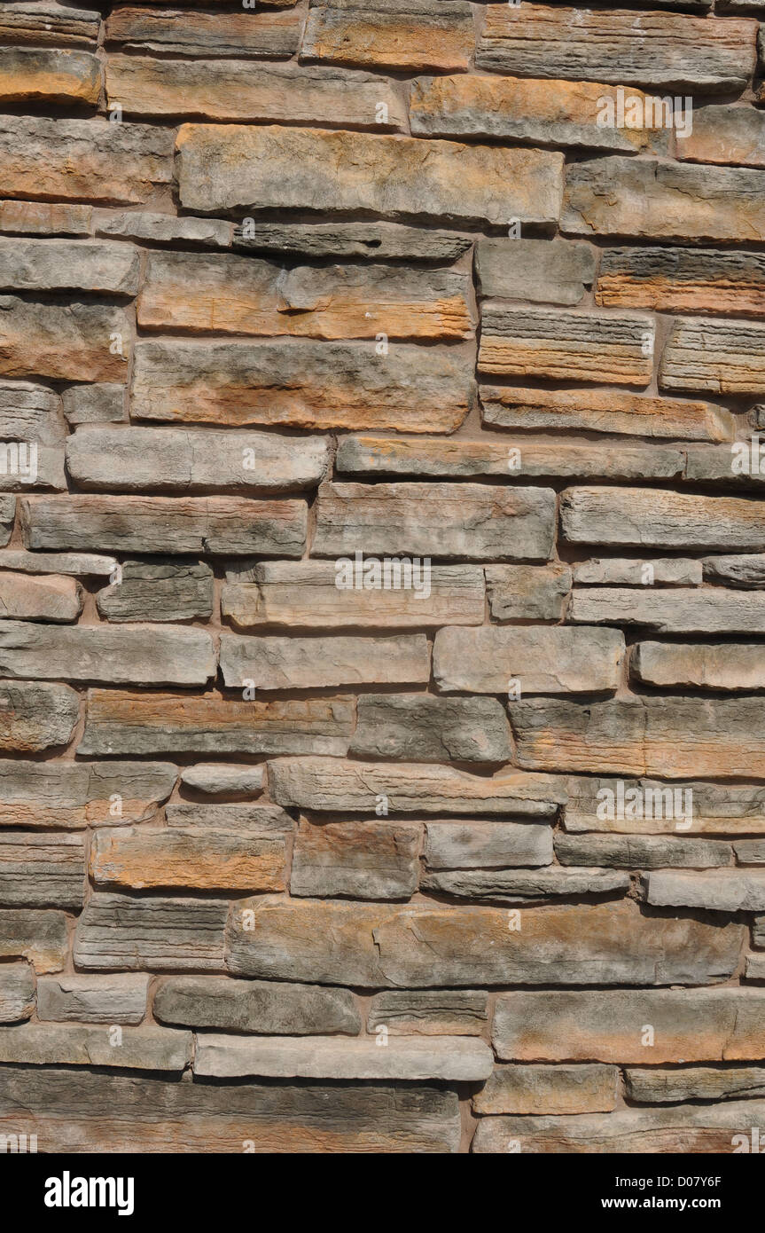 Modern Multi Color Stone Brick Background Stock Photo - Alamy