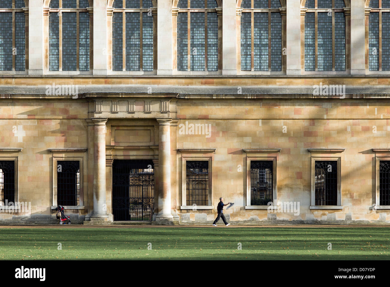 Exterior of Wren library, Trinity college, university of Cambridge ...