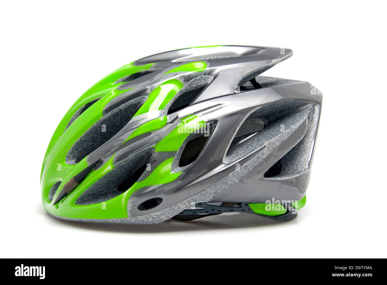 bicycle helmet isolated on white background Stock Photo - Alamy