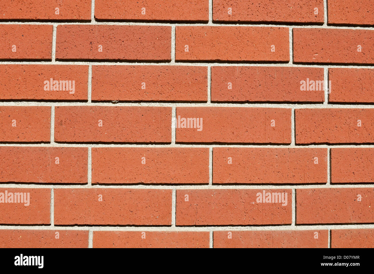 New Clean Red Bricks Close-Up Stock Photo - Alamy