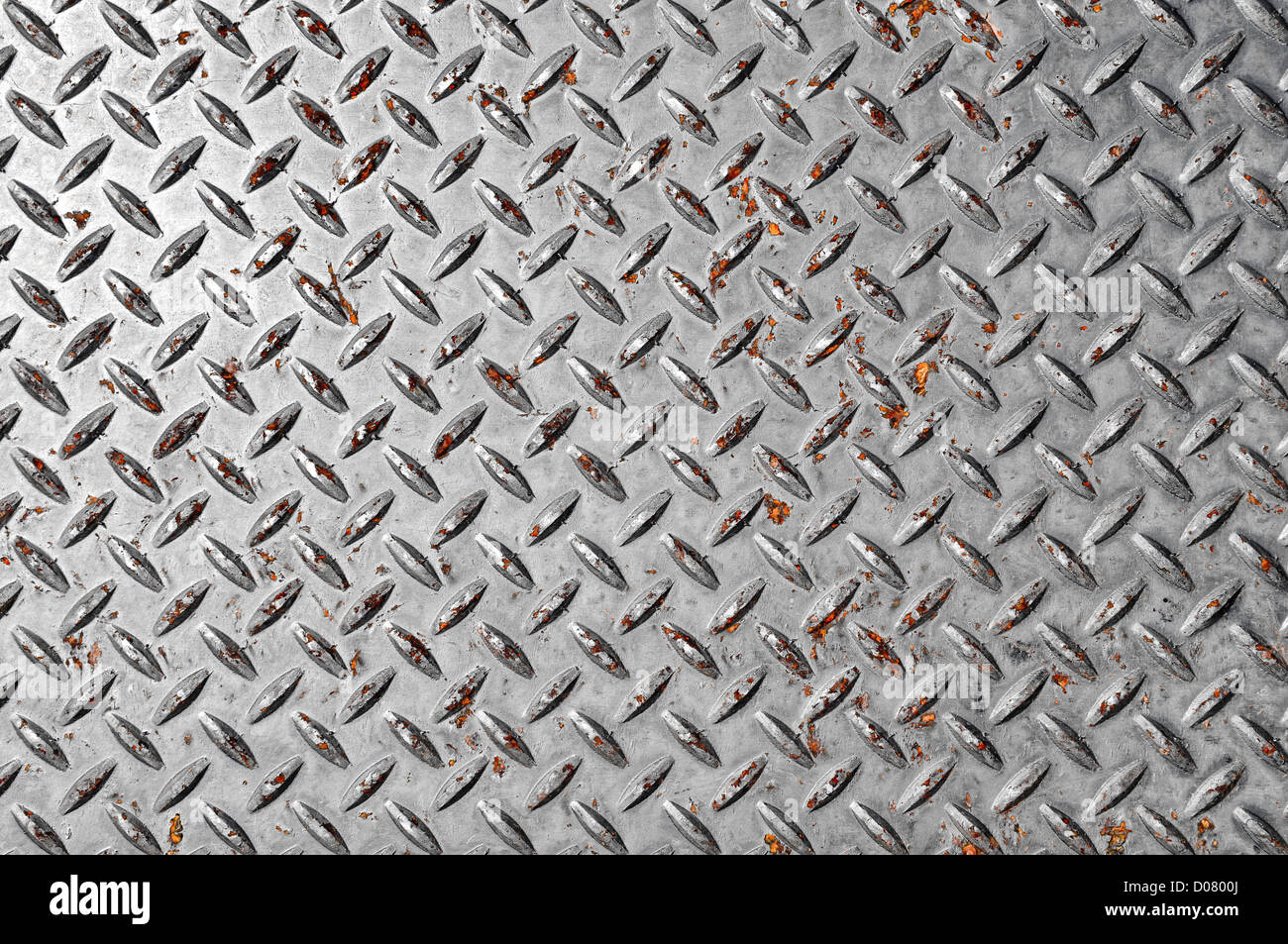Diamond Plate Silver Background Stock Photo - Alamy