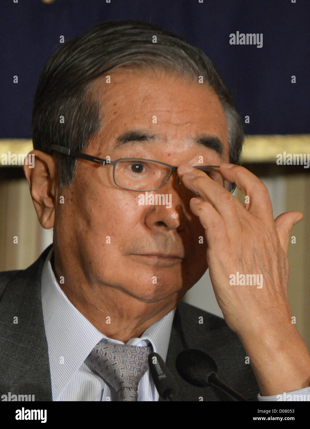 November 20, 2012, Tokyo, Japan - Shintaro Ishihara of the Japan ...