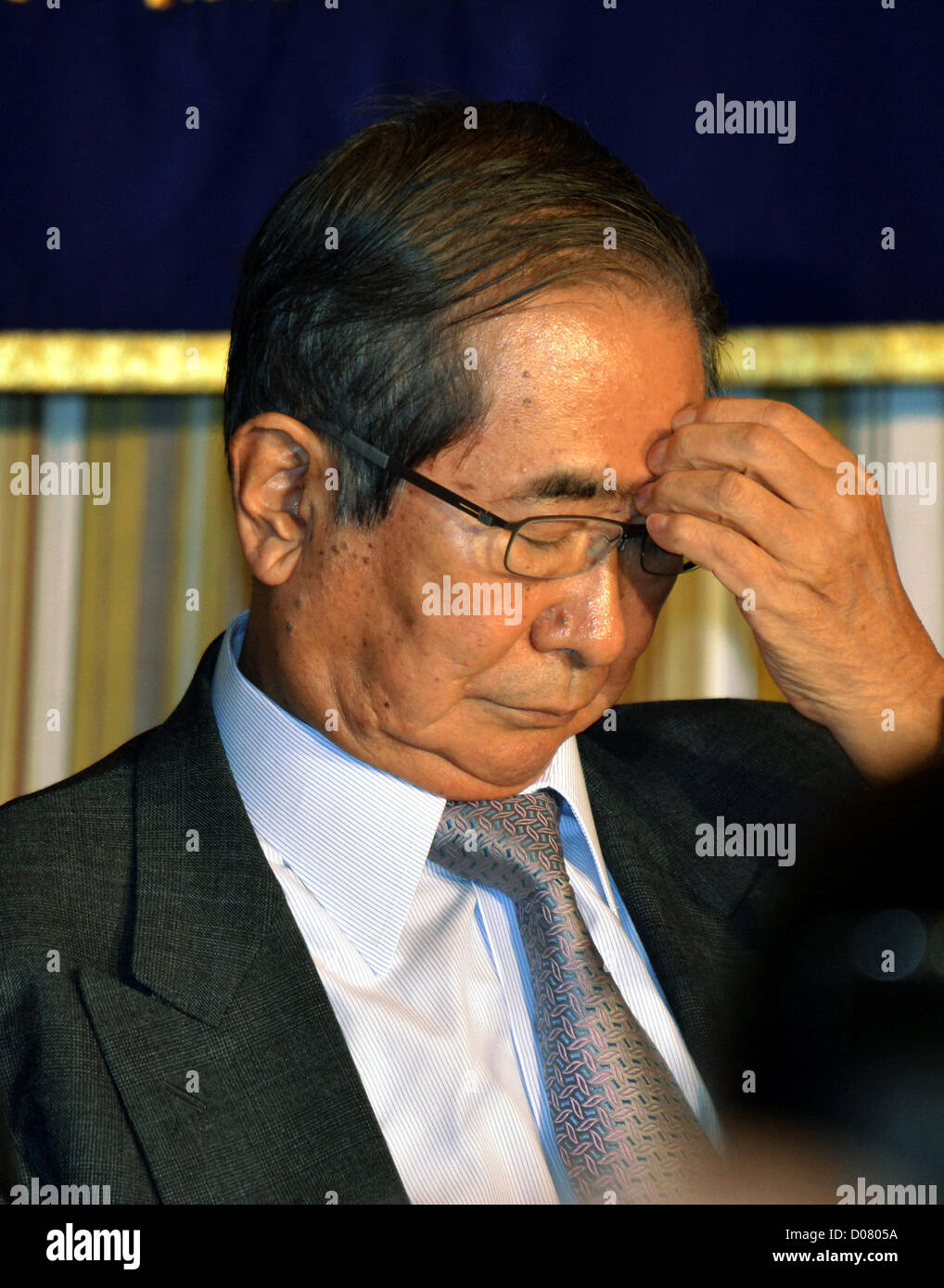 November 20, 2012, Tokyo, Japan - Shintaro Ishihara of the Japan ...