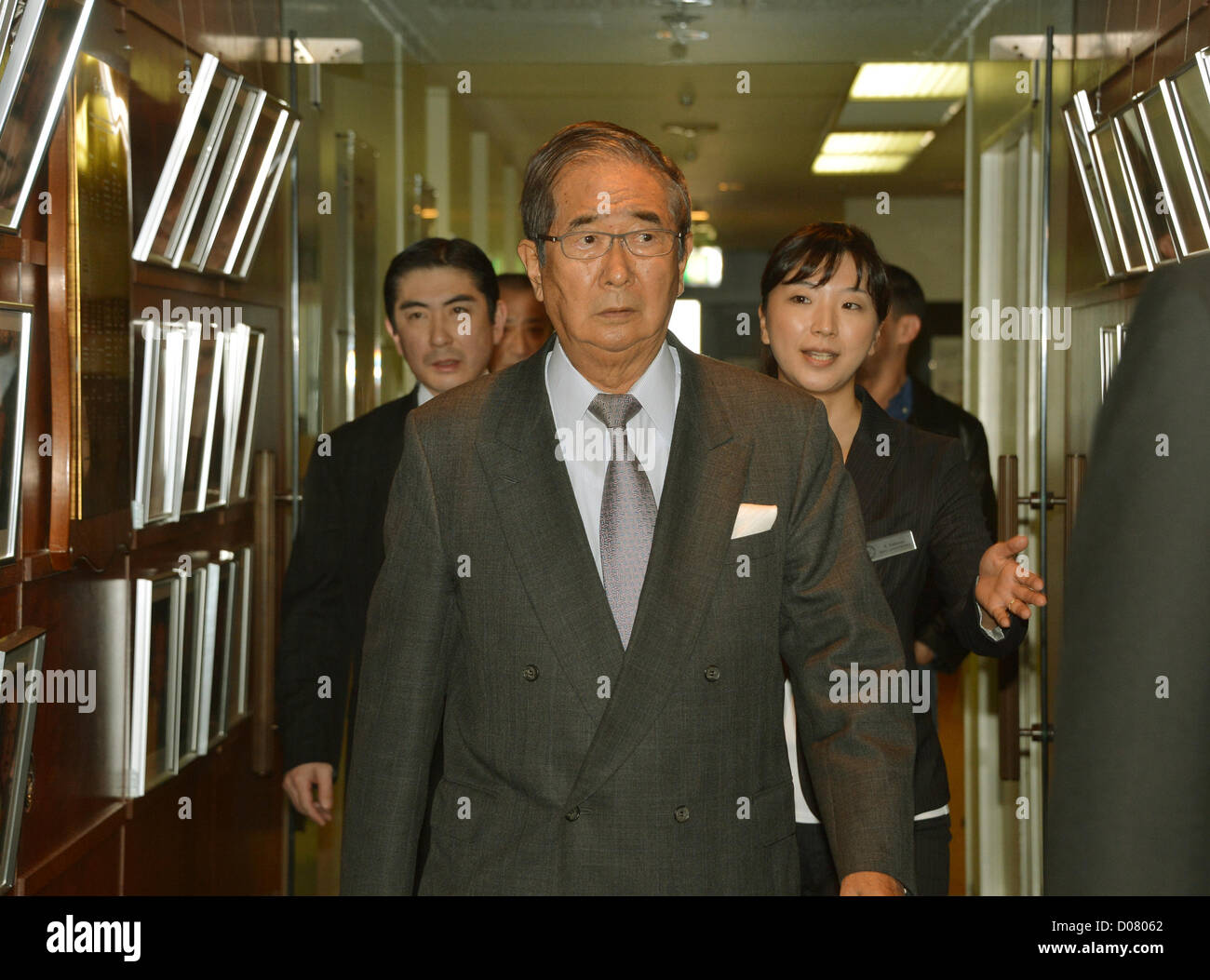 November 20, 2012, Tokyo, Japan - Shintaro Ishihara of the Japan ...