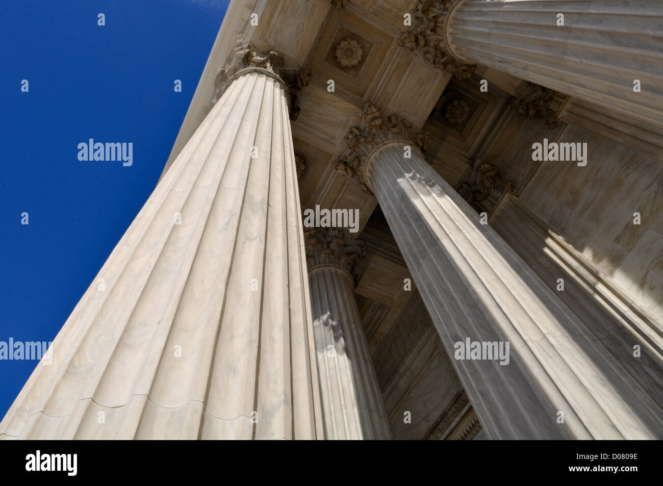 Pillars of Law and Justice located at the Supreme Court of the United ...