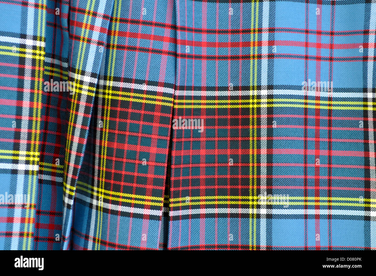 Scottish kilt , white background hi-res stock photography and images ...