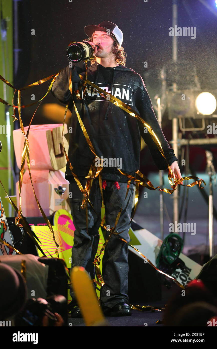 Forest Bailey (USA), November 17, 2012 - Snowboard : BURTON Rail Days ...