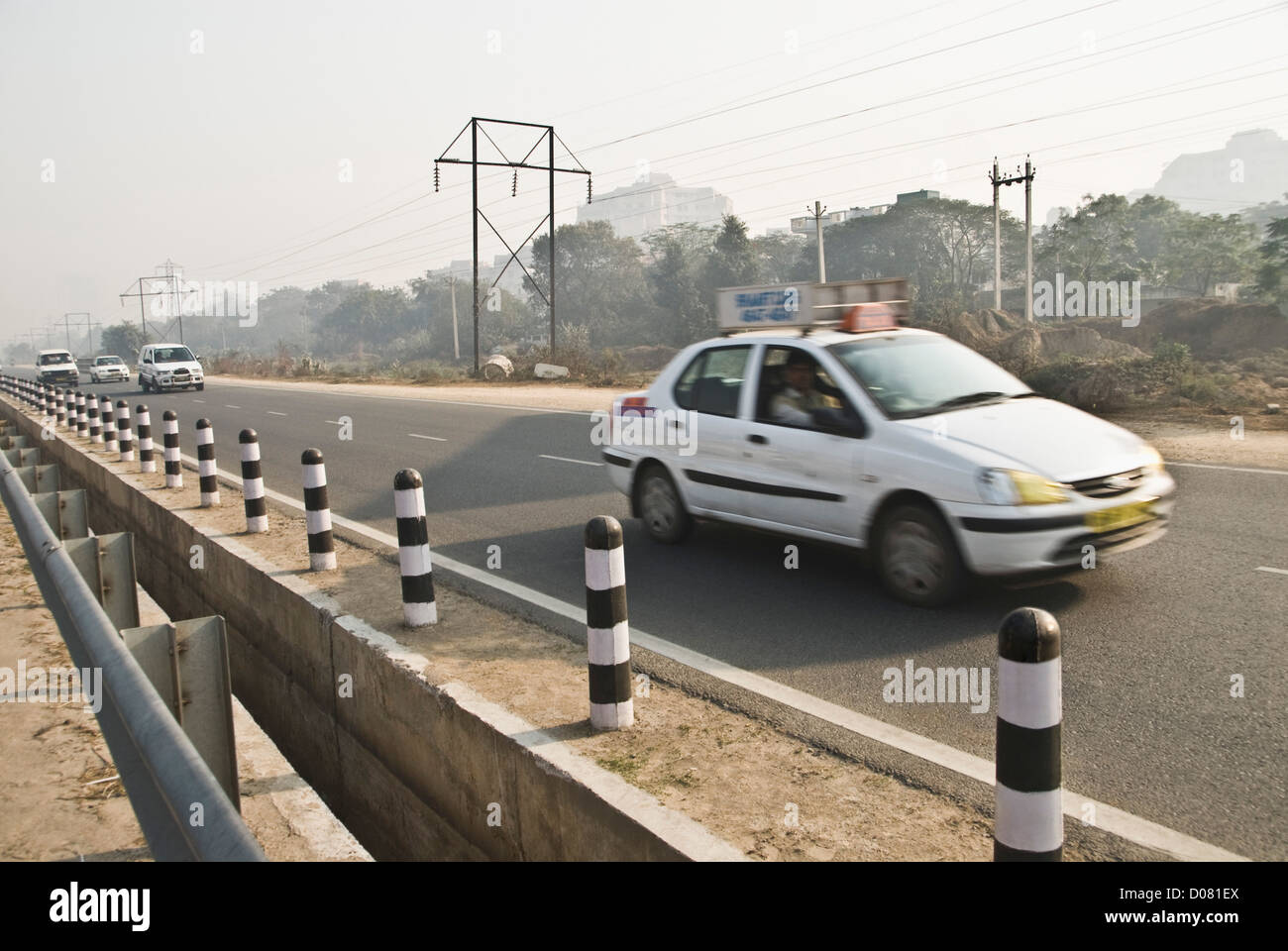 Cars on the road, Gurgaon, Haryana, India Stock Photo - Alamy