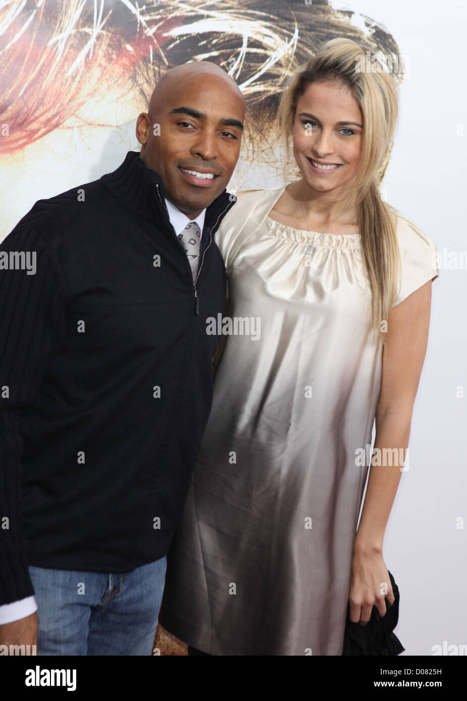 Tiki Barber, Tracy Johnson Special screening of The Next Three Days ...