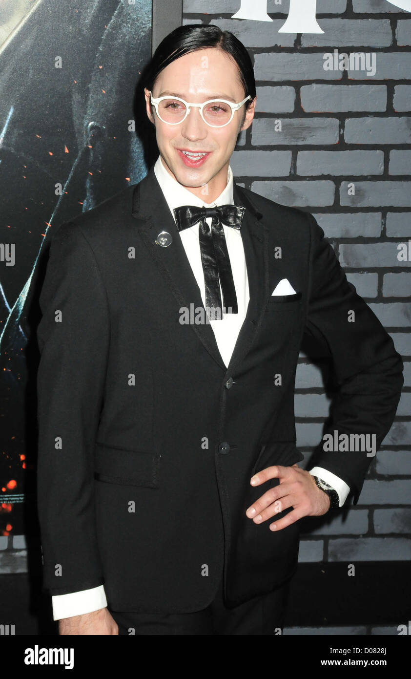Johnny Weir The premiere of 'Harry Potter and the Deathly Hallows ...