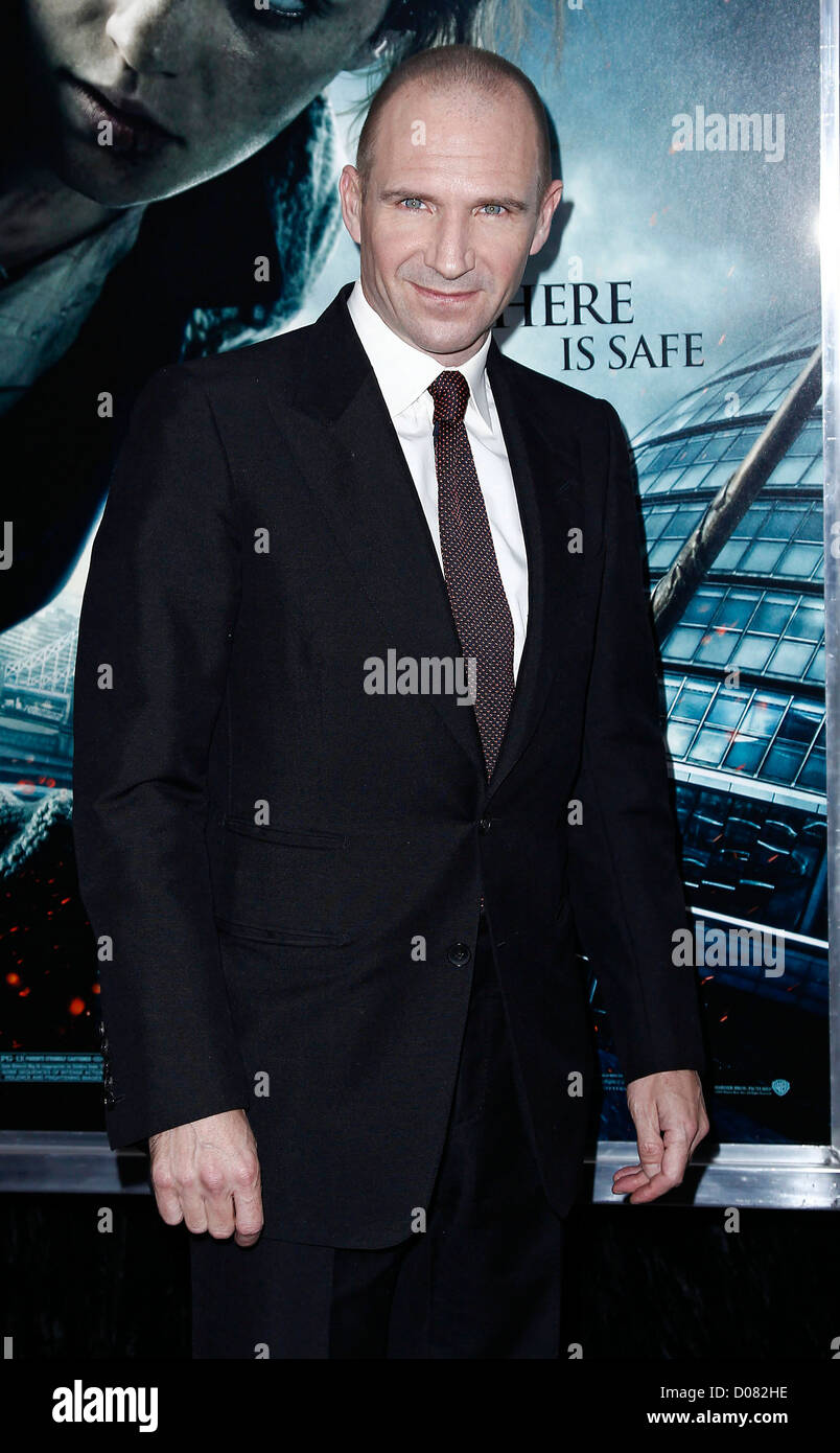 Ralph Fiennes The premiere of 'Harry Potter and the Deathly Hallows ...