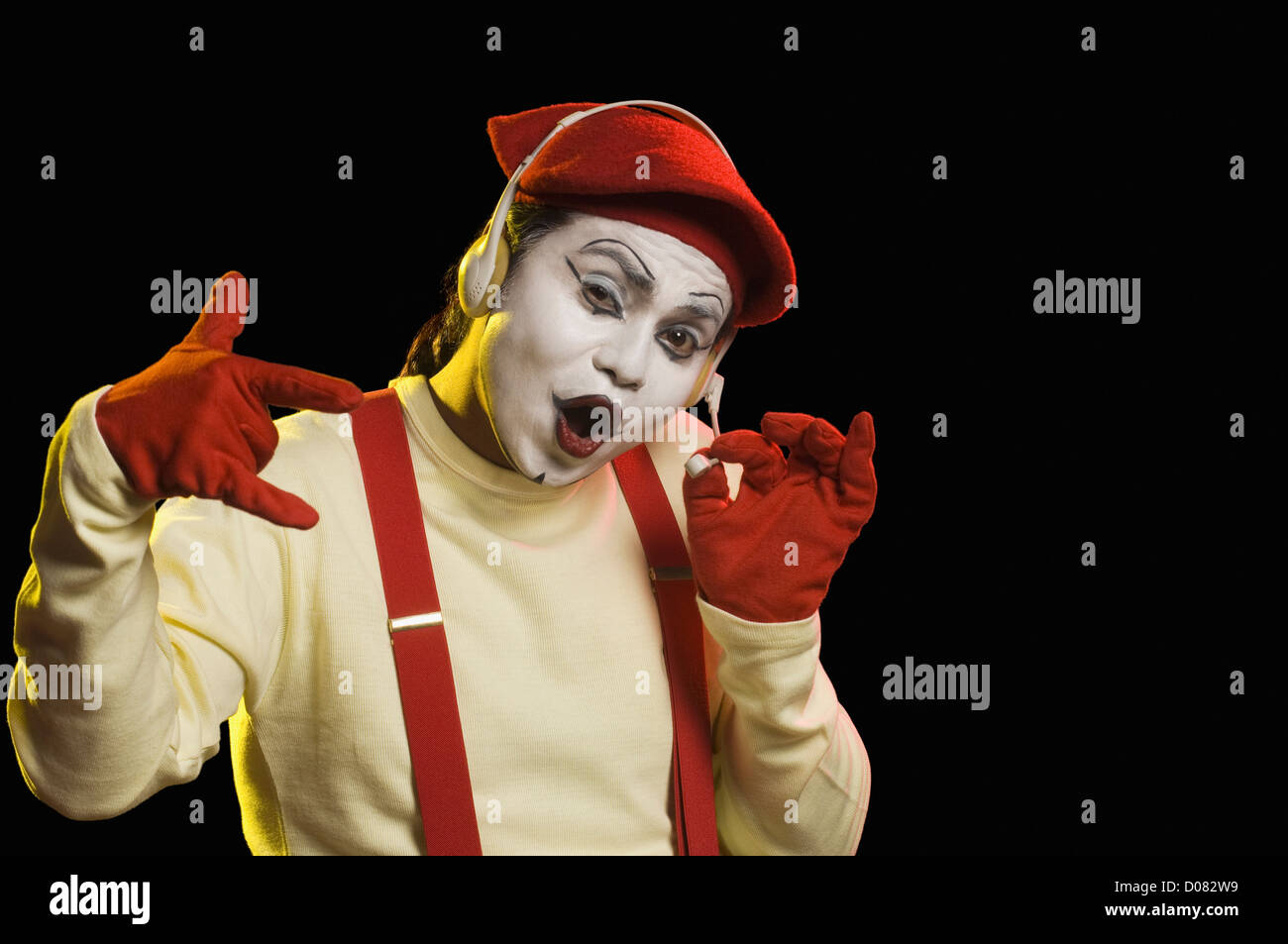 Actor wearing stage make up hi-res stock photography and images - Alamy