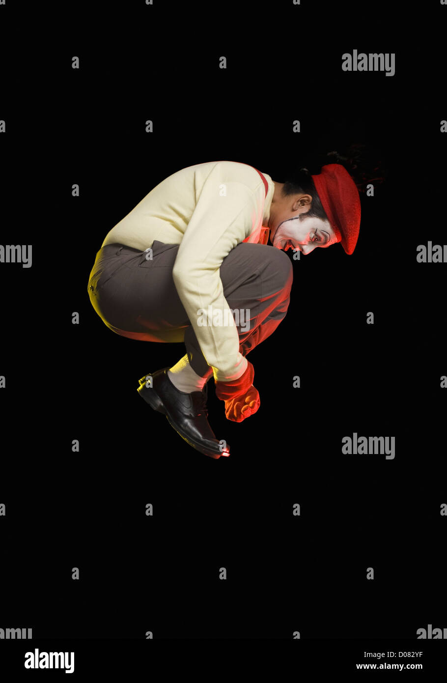 Indian mime artist hi-res stock photography and images - Alamy