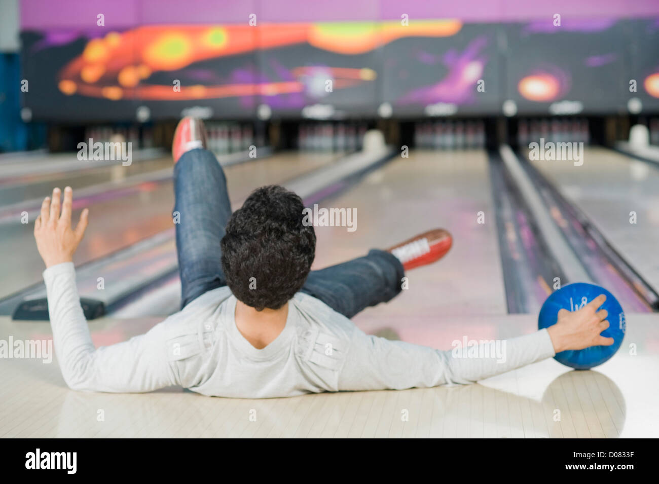 Tripping man falling hi-res stock photography and images - Alamy