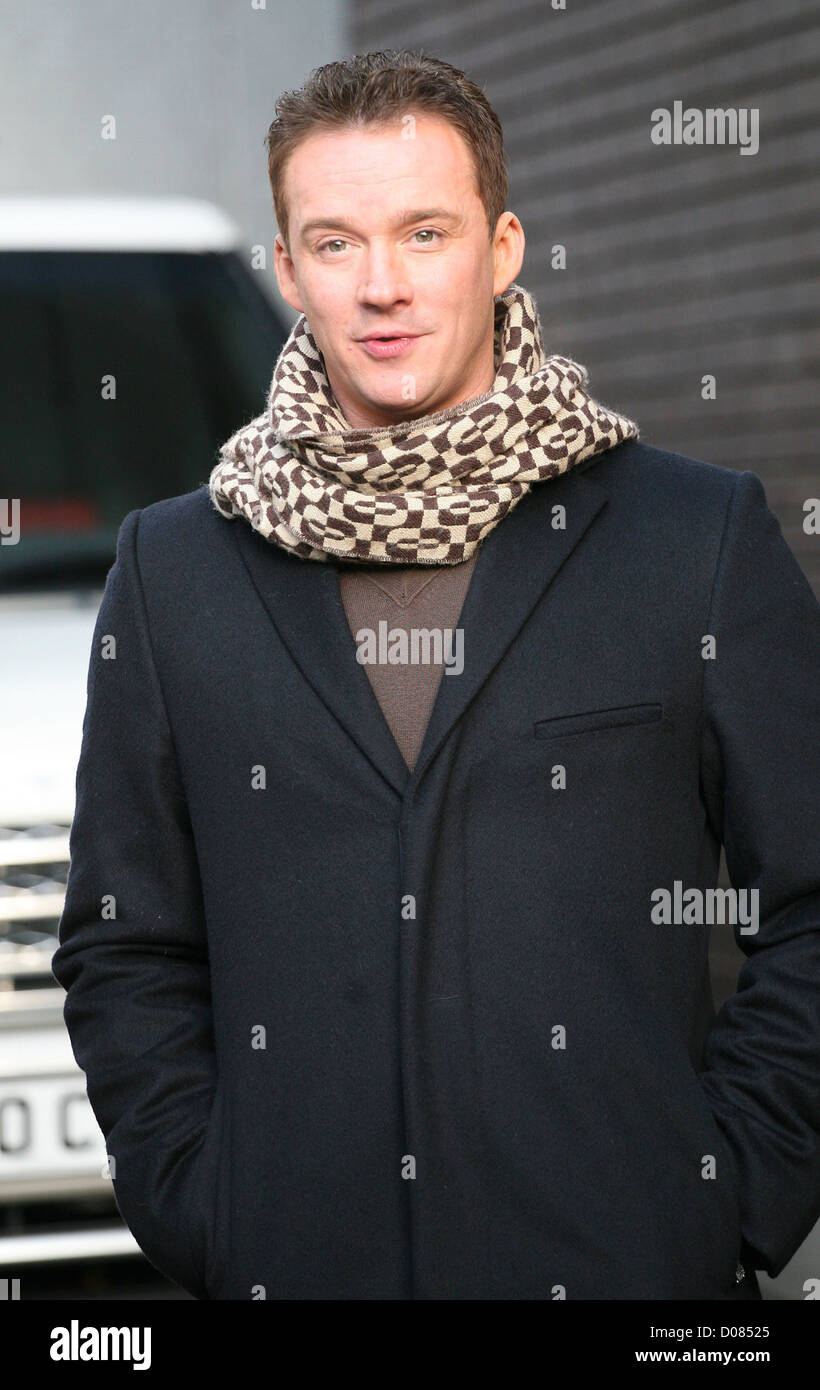 Russell Watson outside the ITV studios London, England - 16.11.10 Stock ...