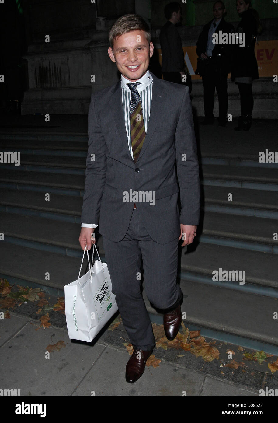 Jeff Brazier, at the Spectacle Wearer Of The Year Awards at the V&A ...
