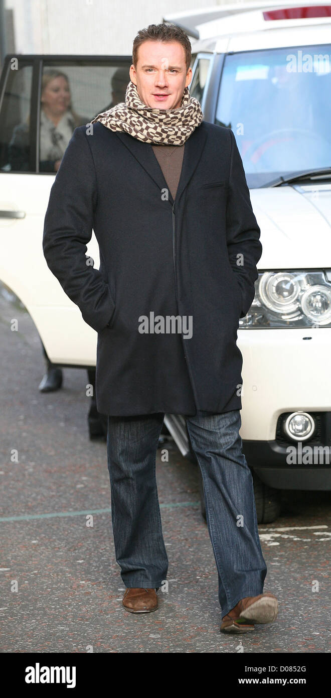 Russell Watson outside the ITV studios London, England - 16.11.10 Stock ...
