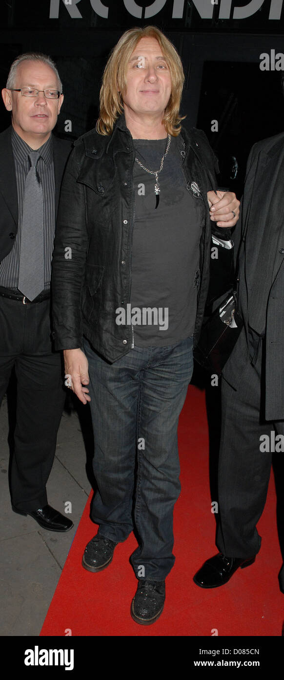 Joe Elliott, at the Classic Rock Roll Of Hour 2010 at the Roundhouse ...