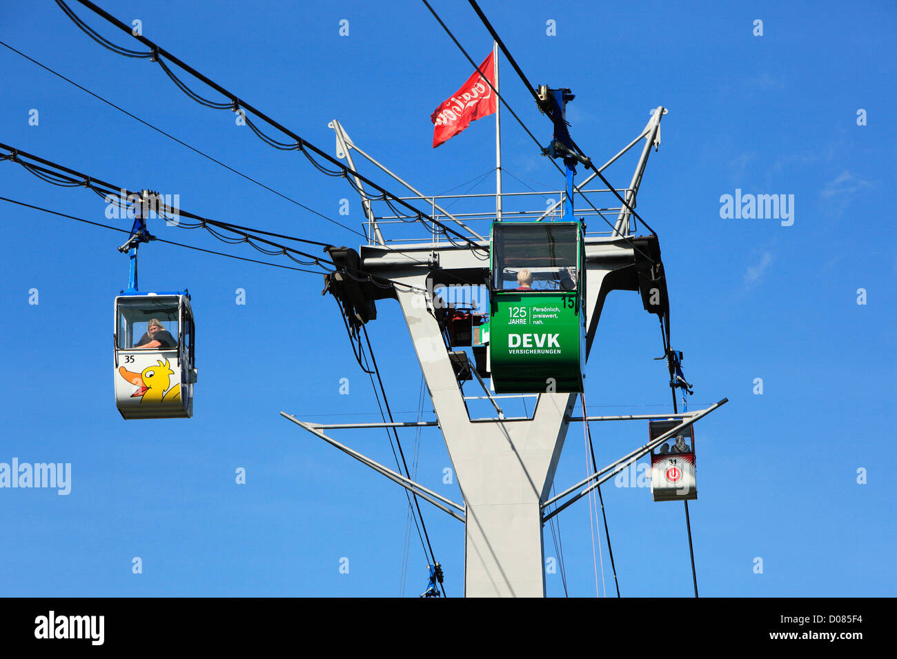 D-Cologne, Rhine, Rhineland, North Rhine-Westphalia, NRW, Rheinpark ...
