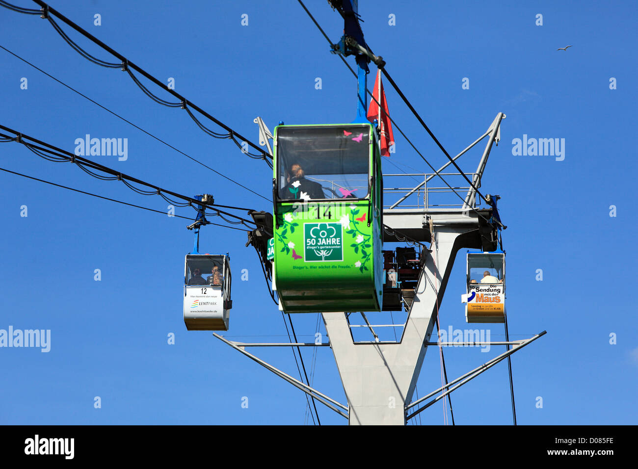 D-Cologne, Rhine, Rhineland, North Rhine-Westphalia, NRW, Rheinpark ...