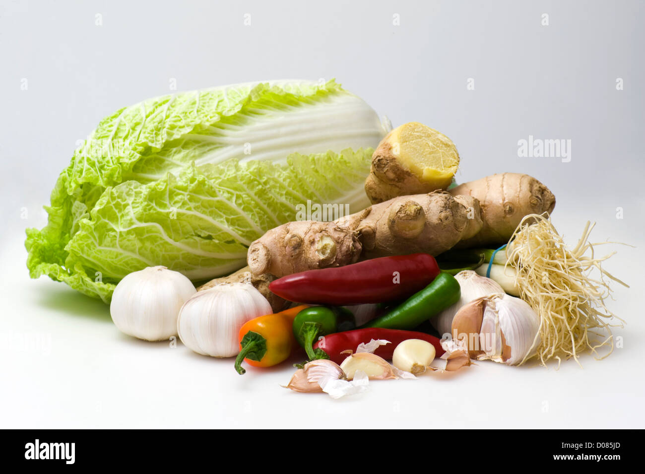 Popular Asian ingredients Stock Photo - Alamy