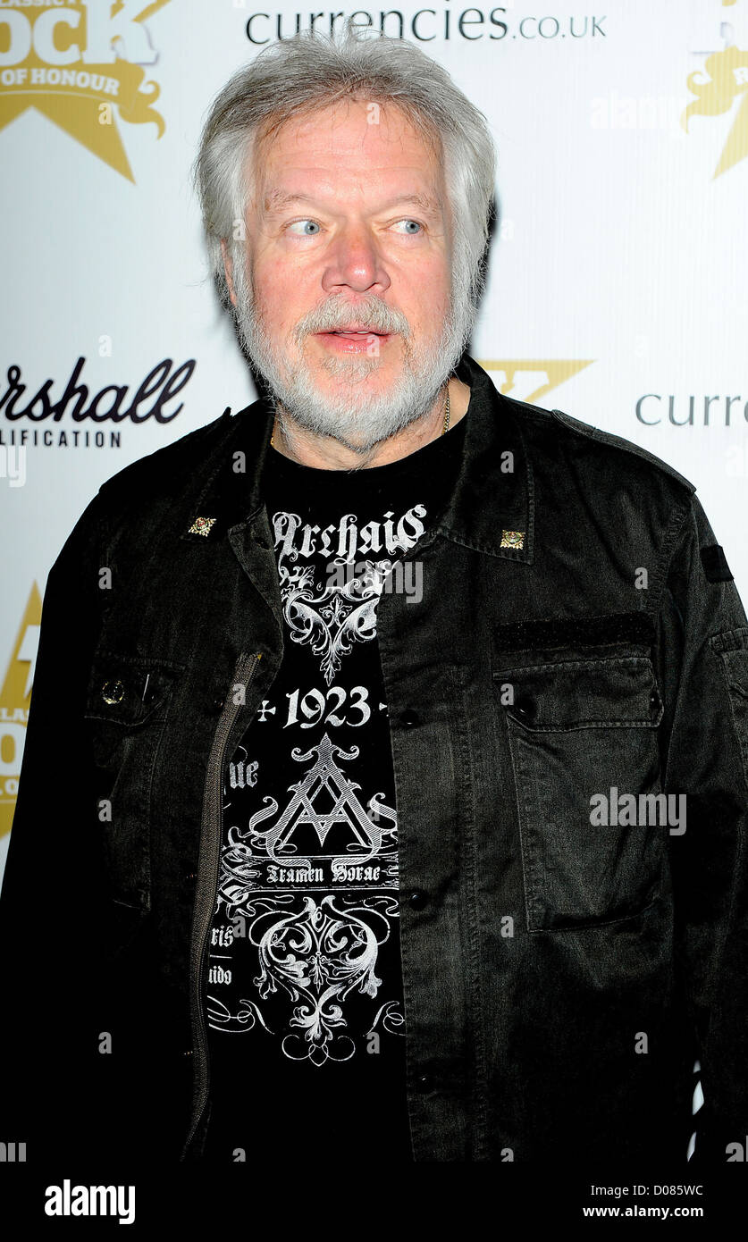 Randy Bachman at the Classic Rock Roll Of Honour 2010 at the Roundhouse ...