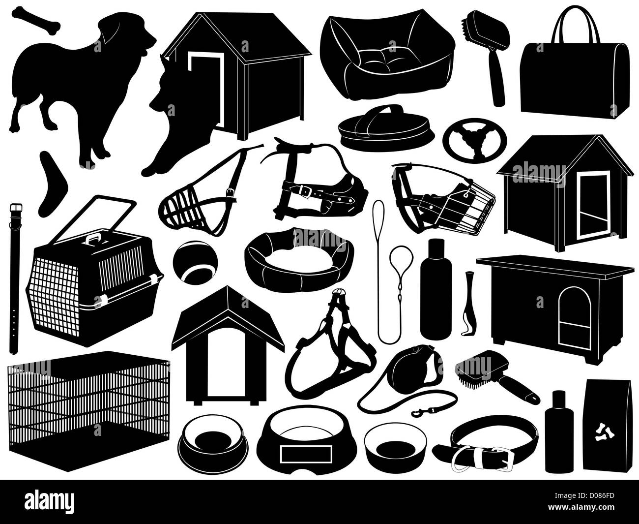 Different Objects For Dogs Stock Photo - Alamy