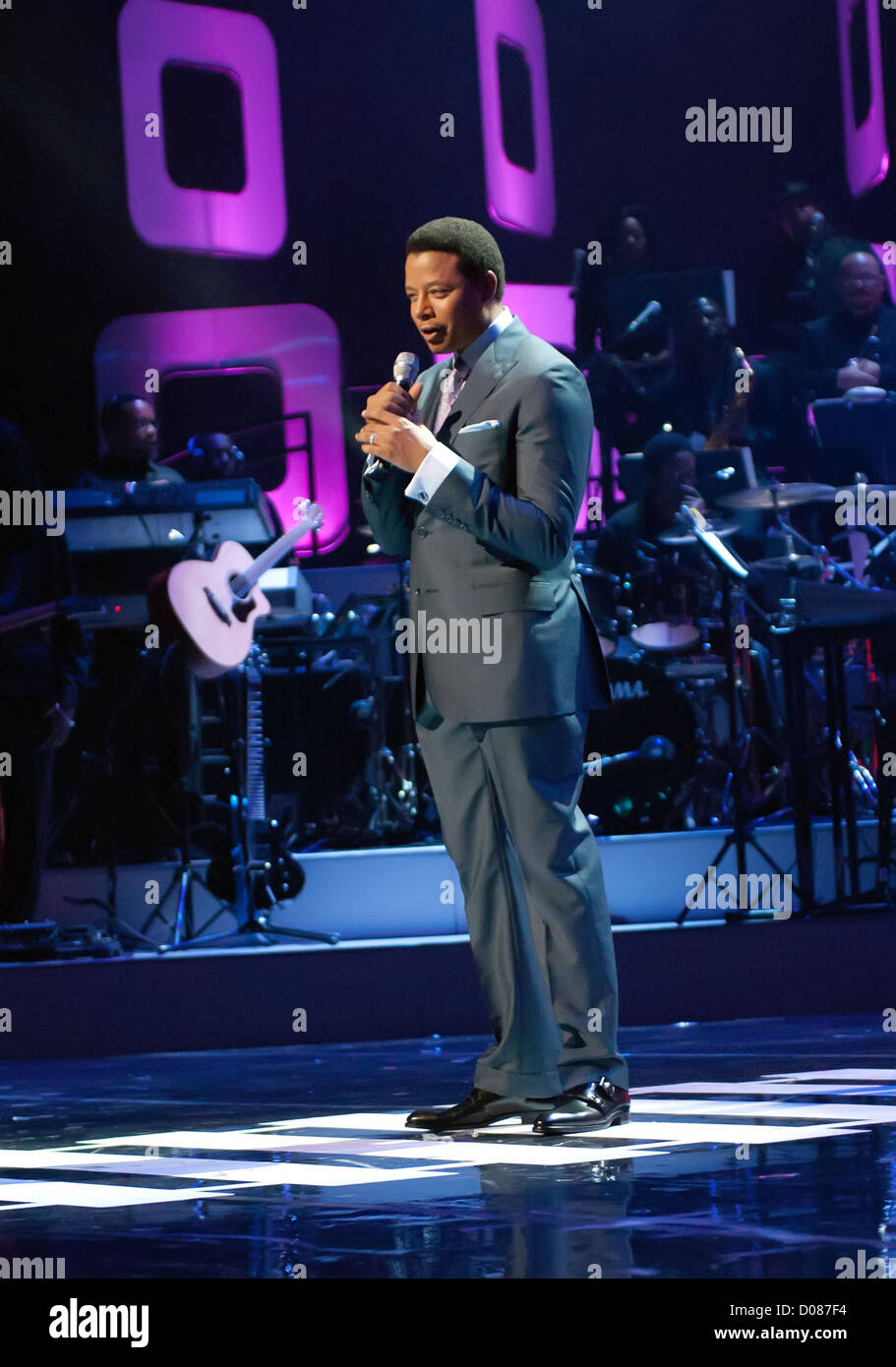 Terrence Howard Soul Train Awards held at the Cobb Energy Performing ...