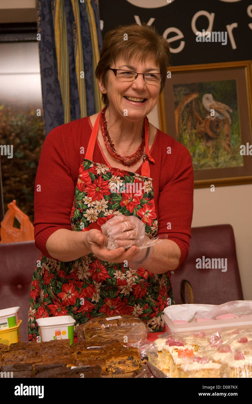 Woman fundraising cakes hi-res stock photography and images - Alamy