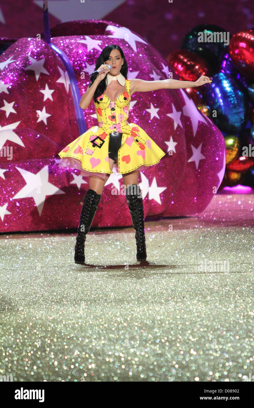 Katy Perry 2010 Victoria Secret Fashion Show held at the Lexington ...