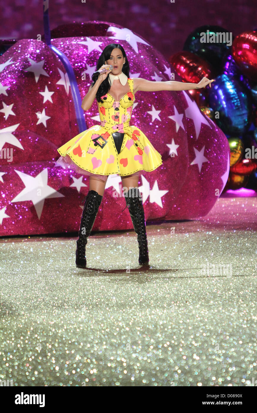 Katy Perry 2010 Victoria Secret Fashion Show held at the Lexington ...