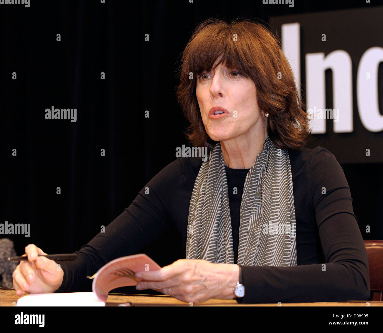 Nora Ephron autograph session and discussion about her latest book 'I ...