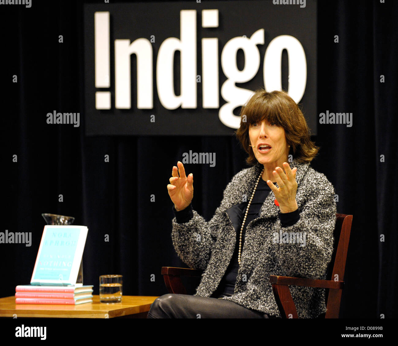 Nora Ephron autograph session and discussion about her latest book 'I ...
