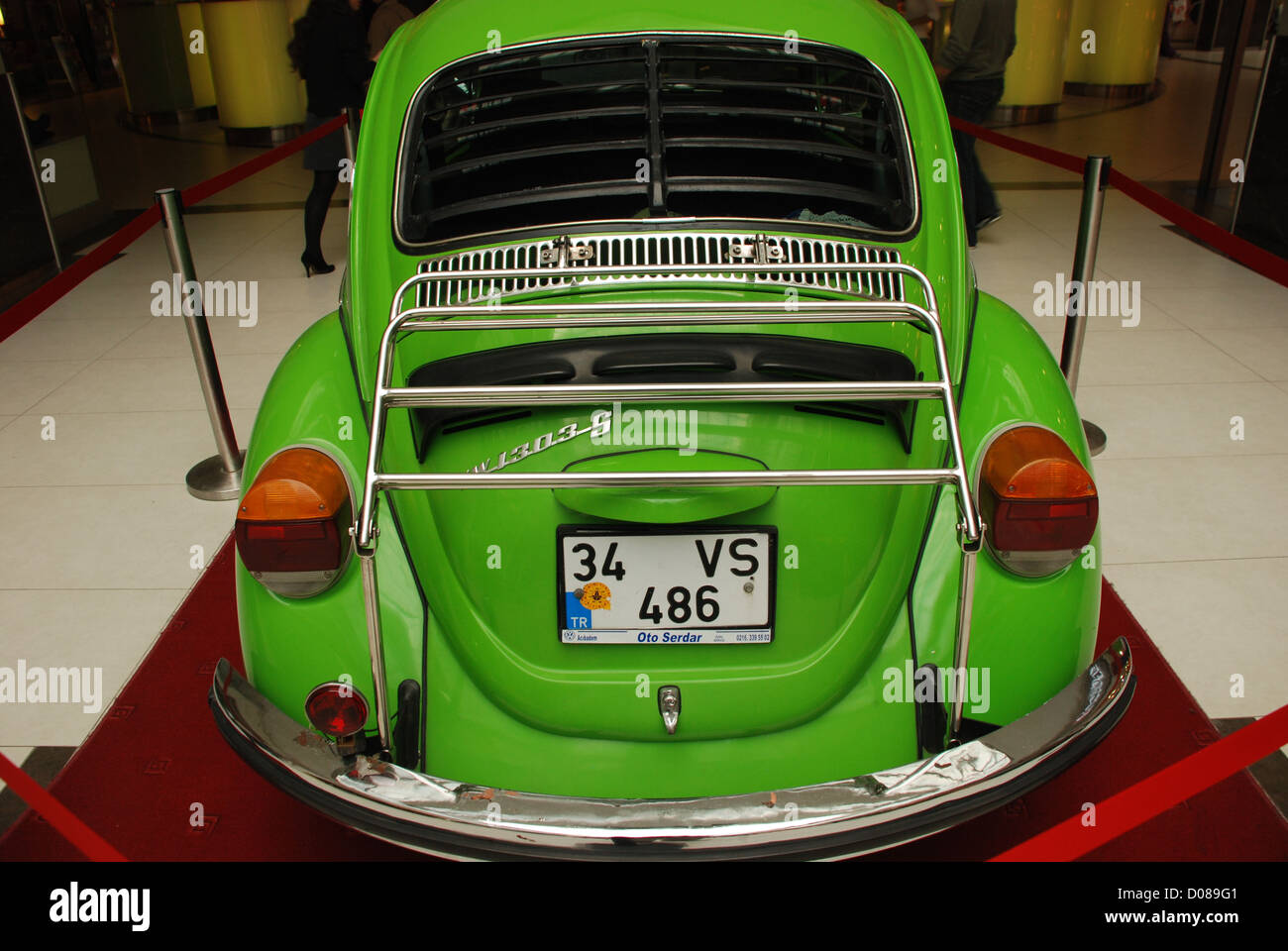 Beetle Exhibition Over different Volkswagen Beetles are exhibited at the Palladium shopping ...