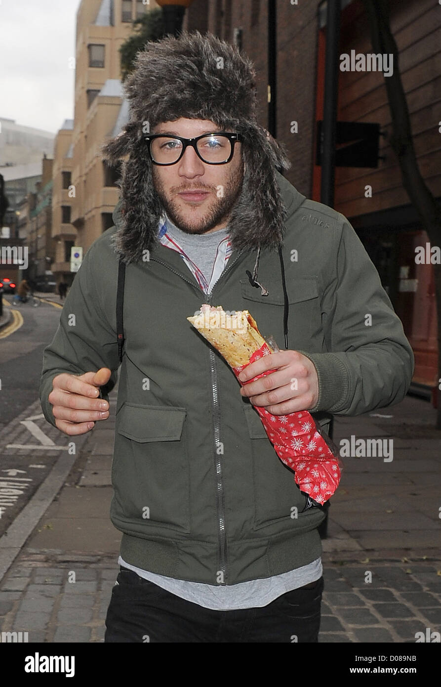 X Factor finalist Matt Cardle arriving at the gym. London, England - 17 ...