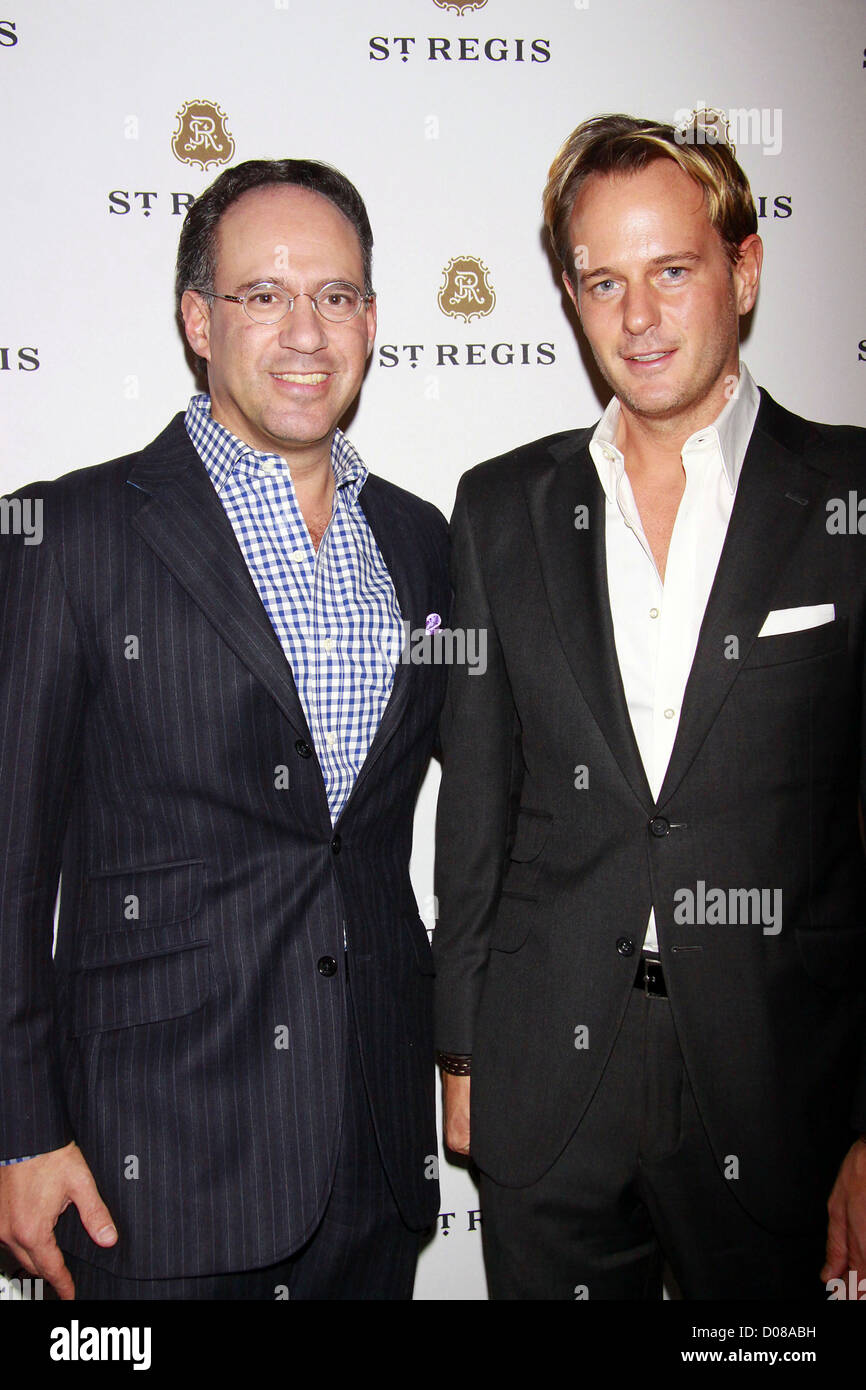 Andrew Saffir and Daniel Benedict attending the celebration St. Regis ...