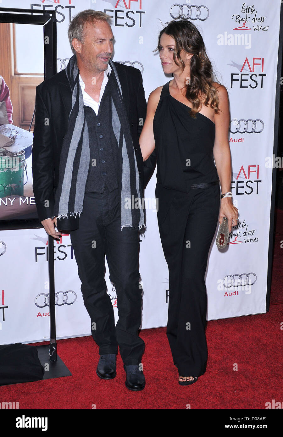Kevin Costner and Christine Baumgartner AFI Fest 'The Company Men ...