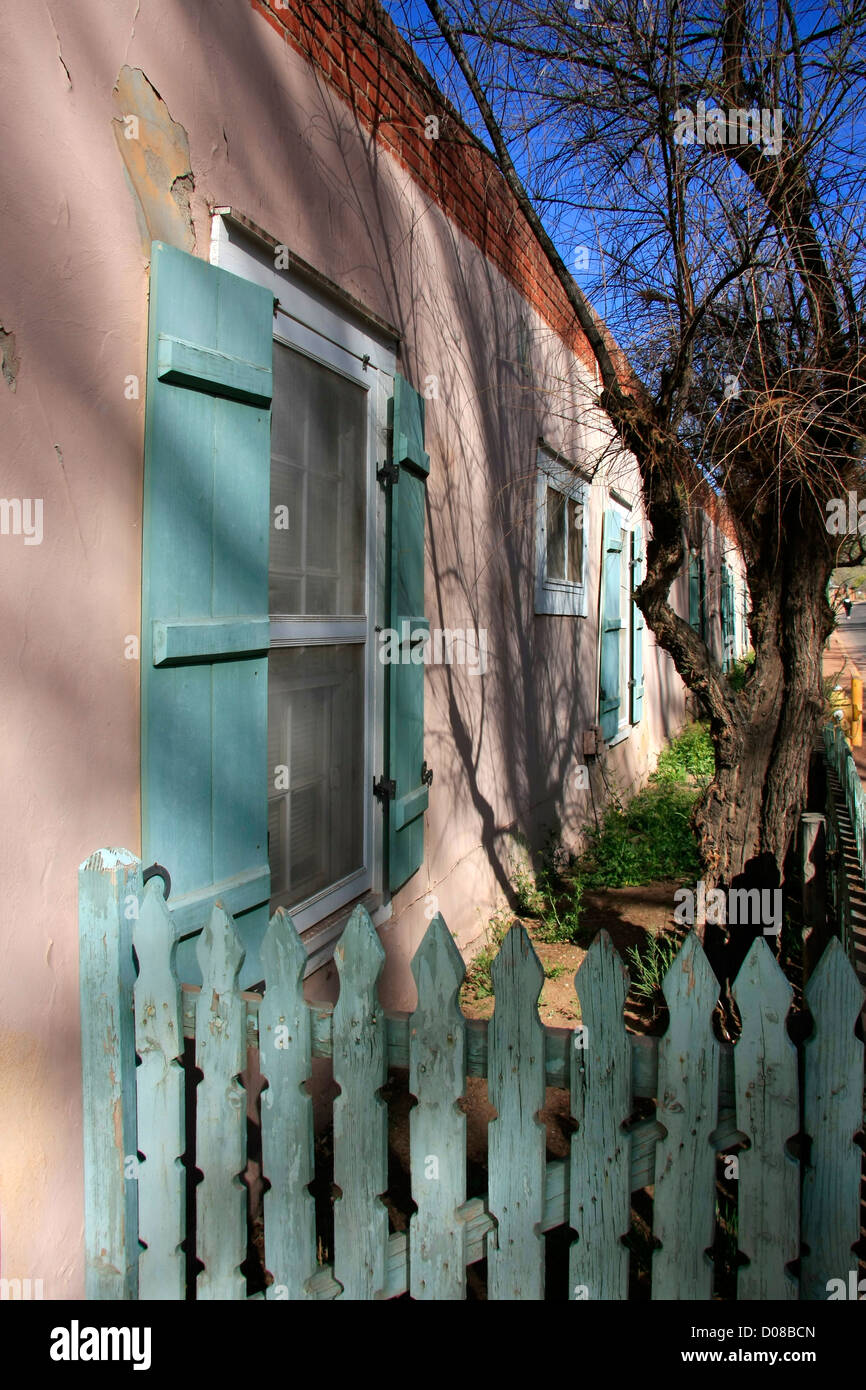 A front side of a house with plants in spring Stock Photo - Alamy