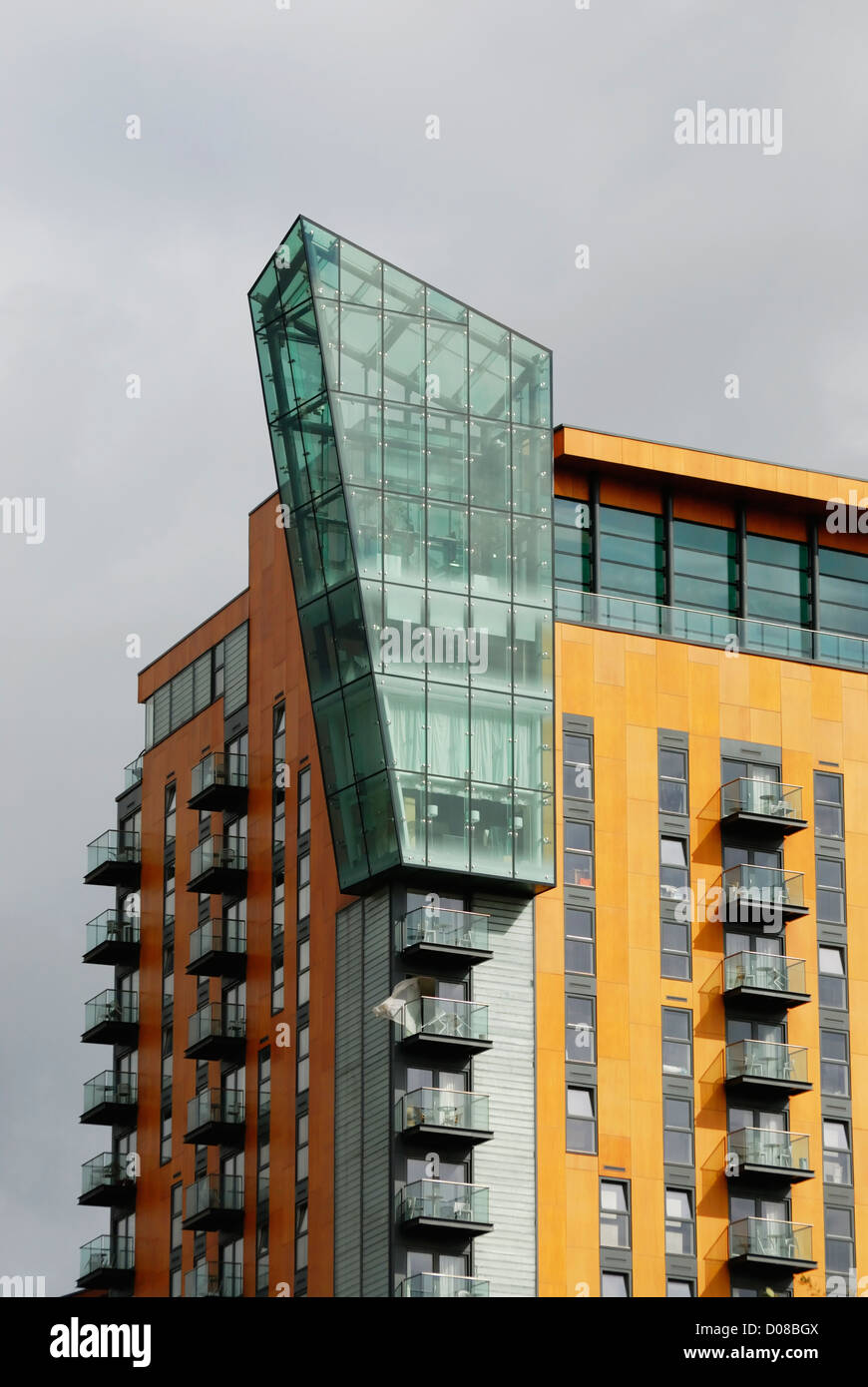 Modern architecture in Manchester - England Stock Photo - Alamy