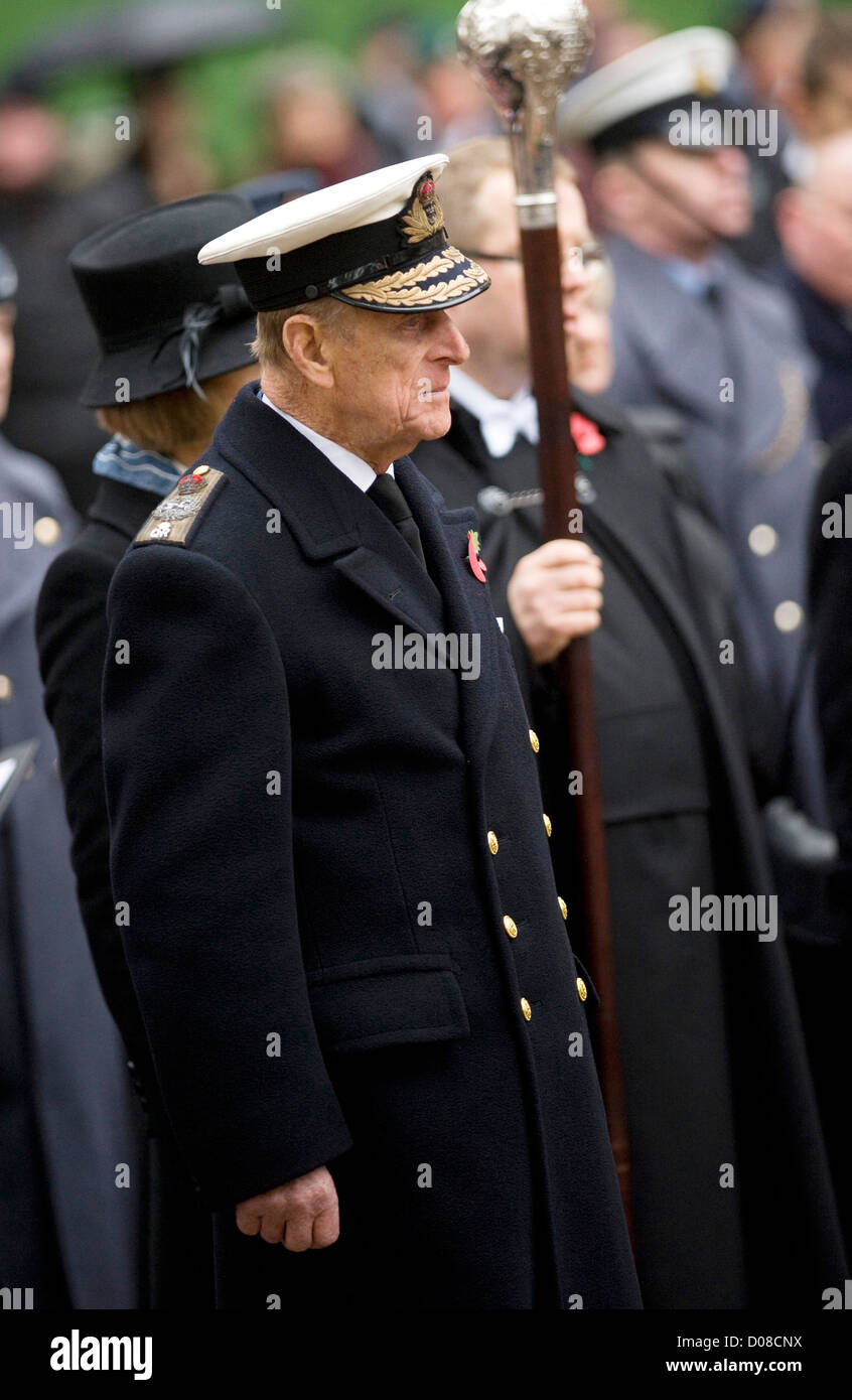Prince Philip, Duke of Edinburgh attends the Royal British Legion ...