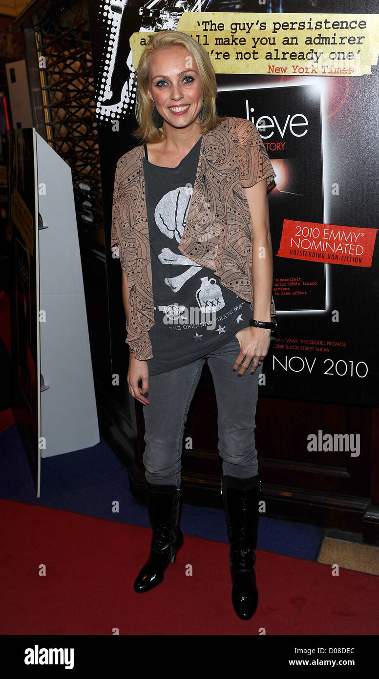 Camilla Dallerup at Eddie Izzard's DVD Premiere at Cineworld Haymarket ...