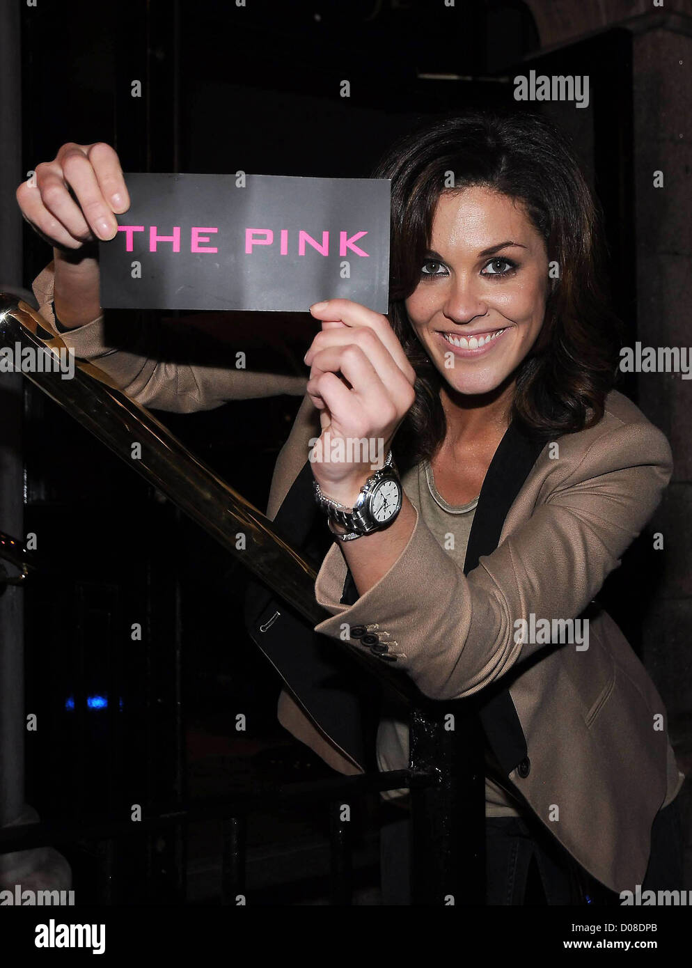 Glenda Gilson, arrive at the launch of Robbie Fox's new nightclub ...