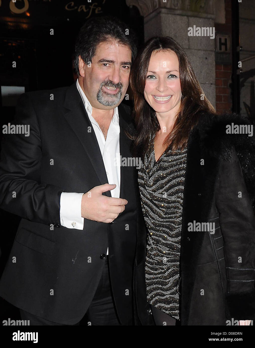 Robbie Fox, Sharon Corr, arrive at the launch of Robbie Fox's new ...