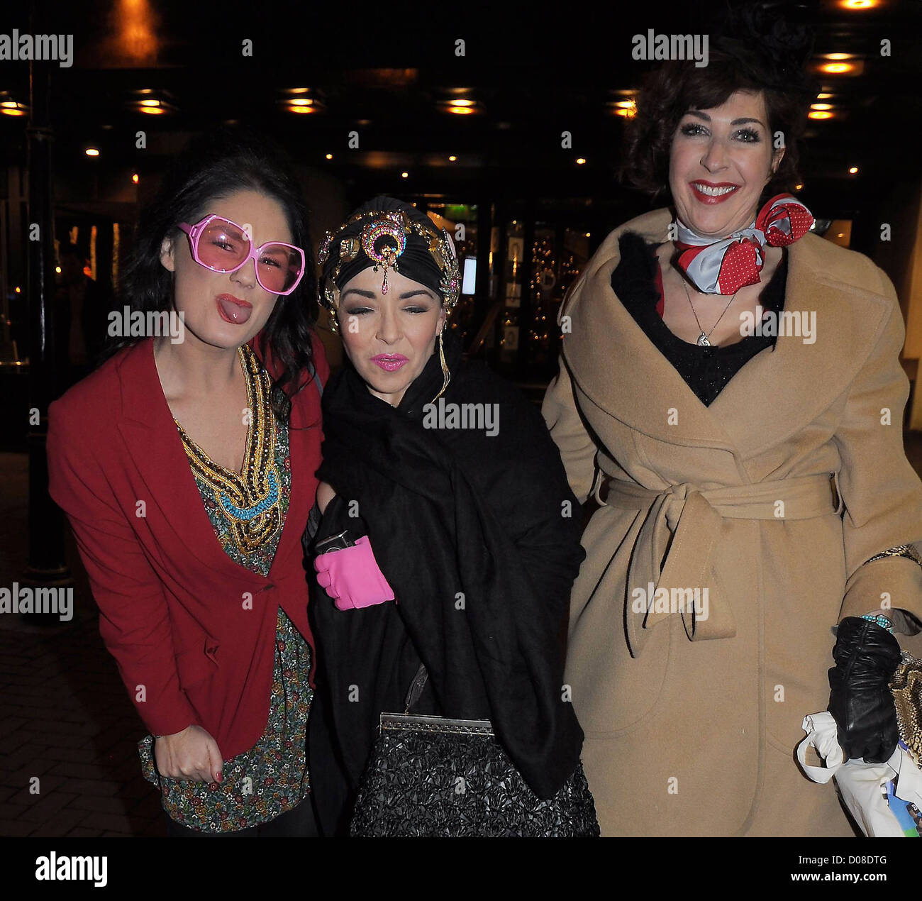 Geraldine O'Callaghan, Maria Fusco, Nicky Harris, arrive at the launch ...