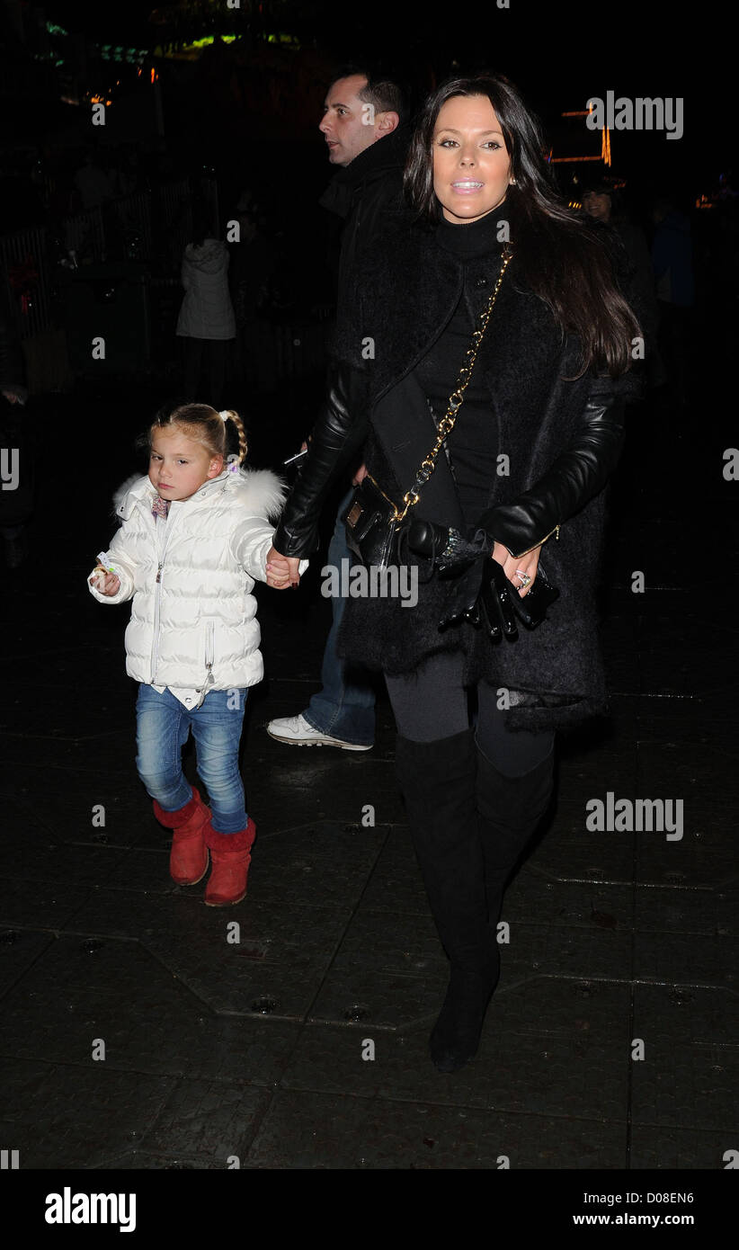 Toni Terry with her daughter Winter Wonderland in Hyde Park - VIP ...