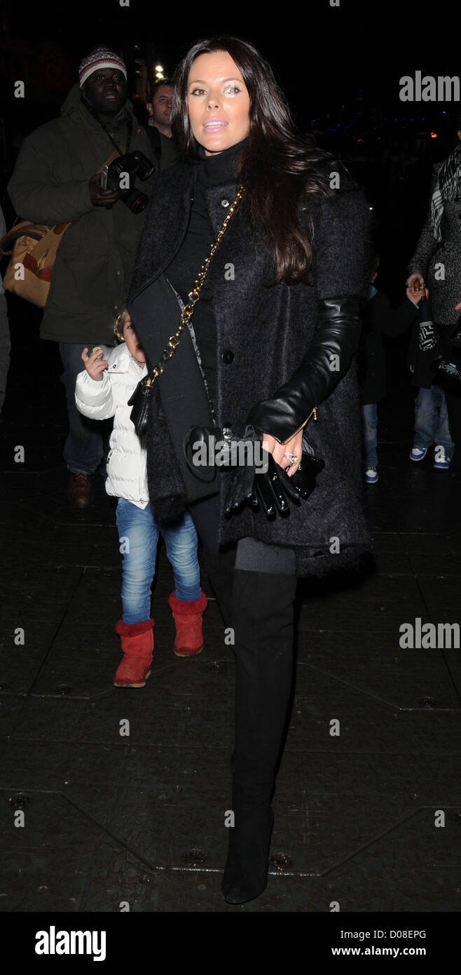 Toni Terry with her daughter Winter Wonderland in Hyde Park - VIP ...