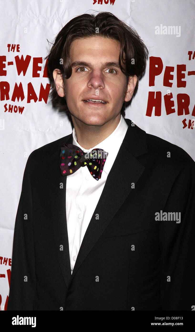 Alex Timbers Opening night of the Broadway production of 'The Pee-Wee ...